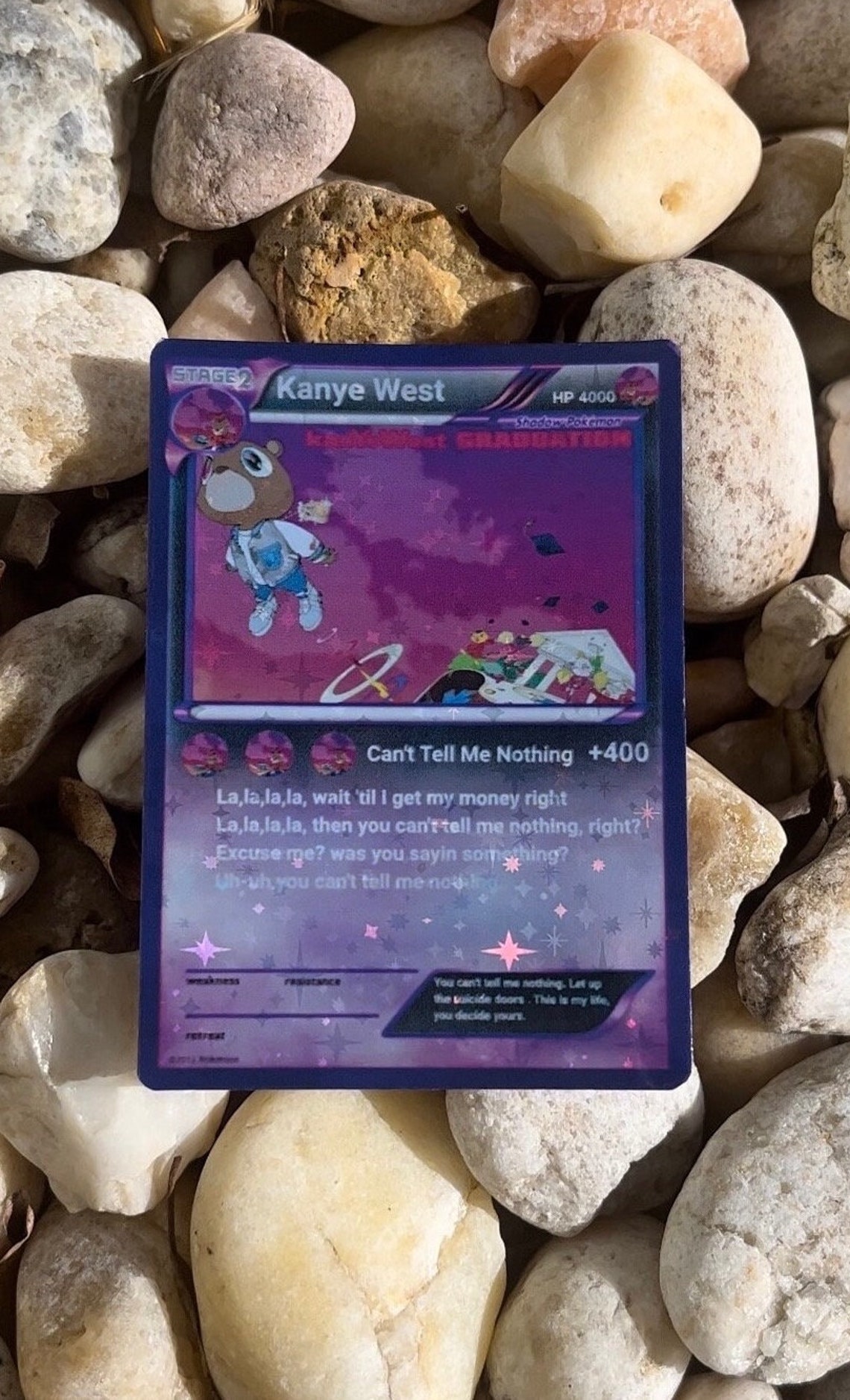 Kanye West Album Cover Sticker Music Sticker Kanye West Pokémon ...