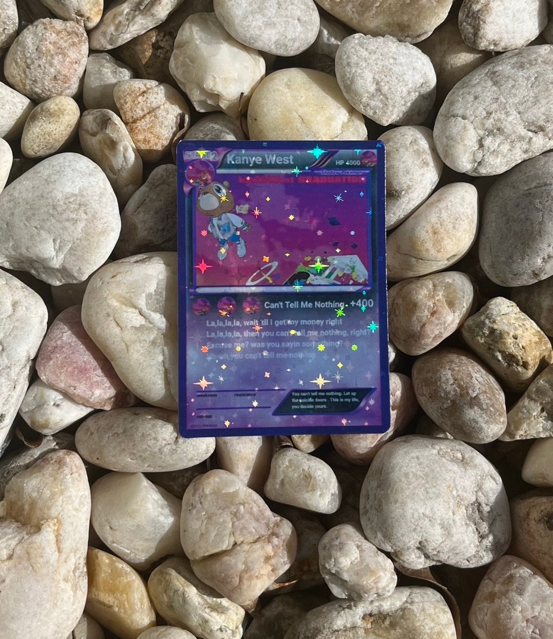 Kanye West Album Cover Sticker Music Sticker Kanye West Pokémon ...