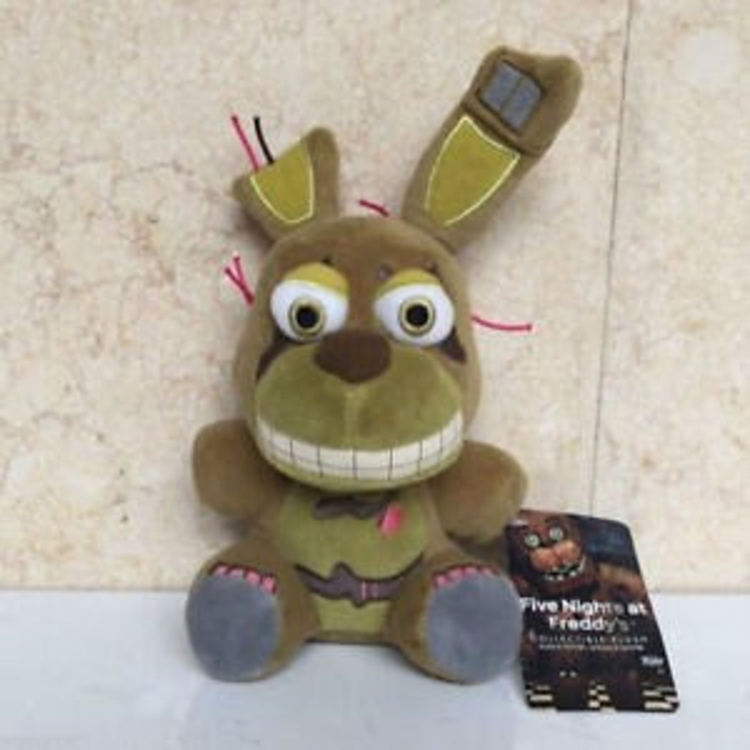 Funko Five Nights at Freddy's Springtrap Plush RARE - Etsy UK