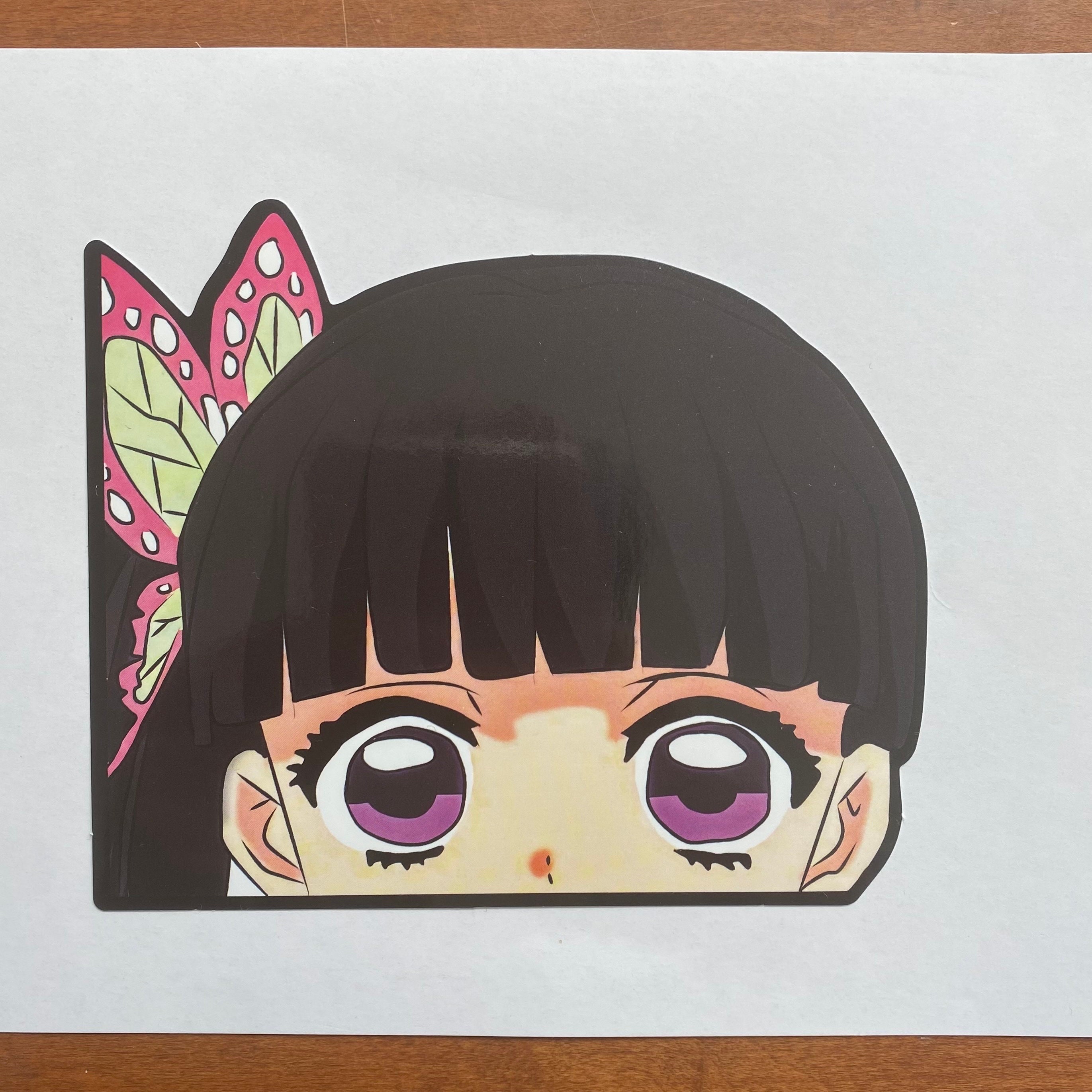 Anime Peeker Stickers #2 | Peek | Laptop Stickers | Cars Vinyl Stickers ...