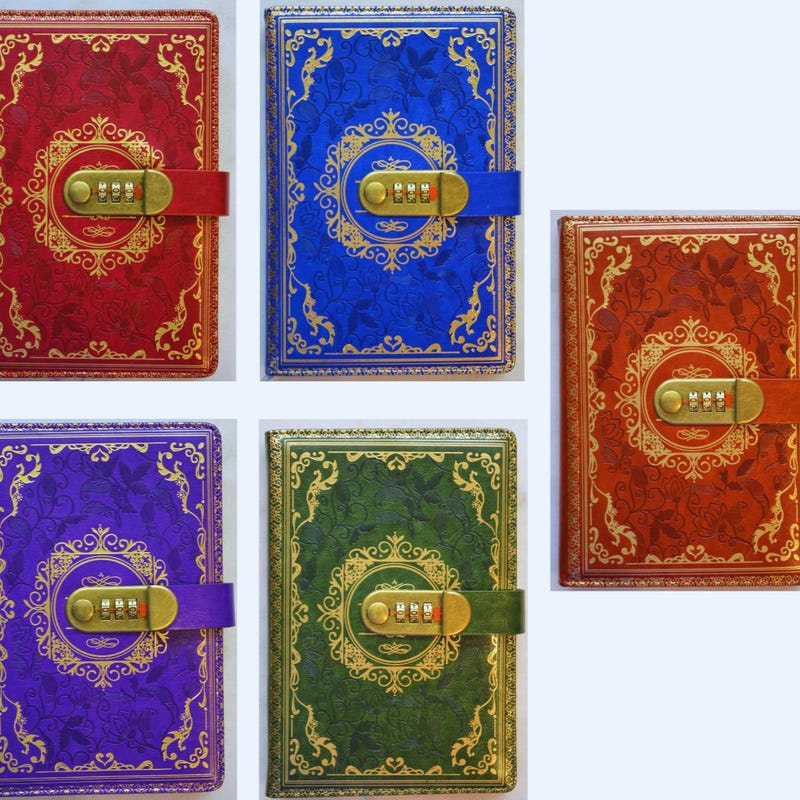 Personalized Password Diary - Etsy