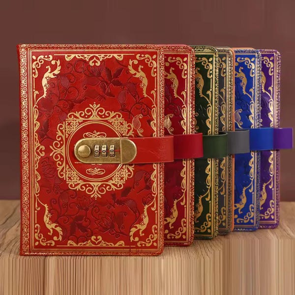 Locking Password Diary - Etsy