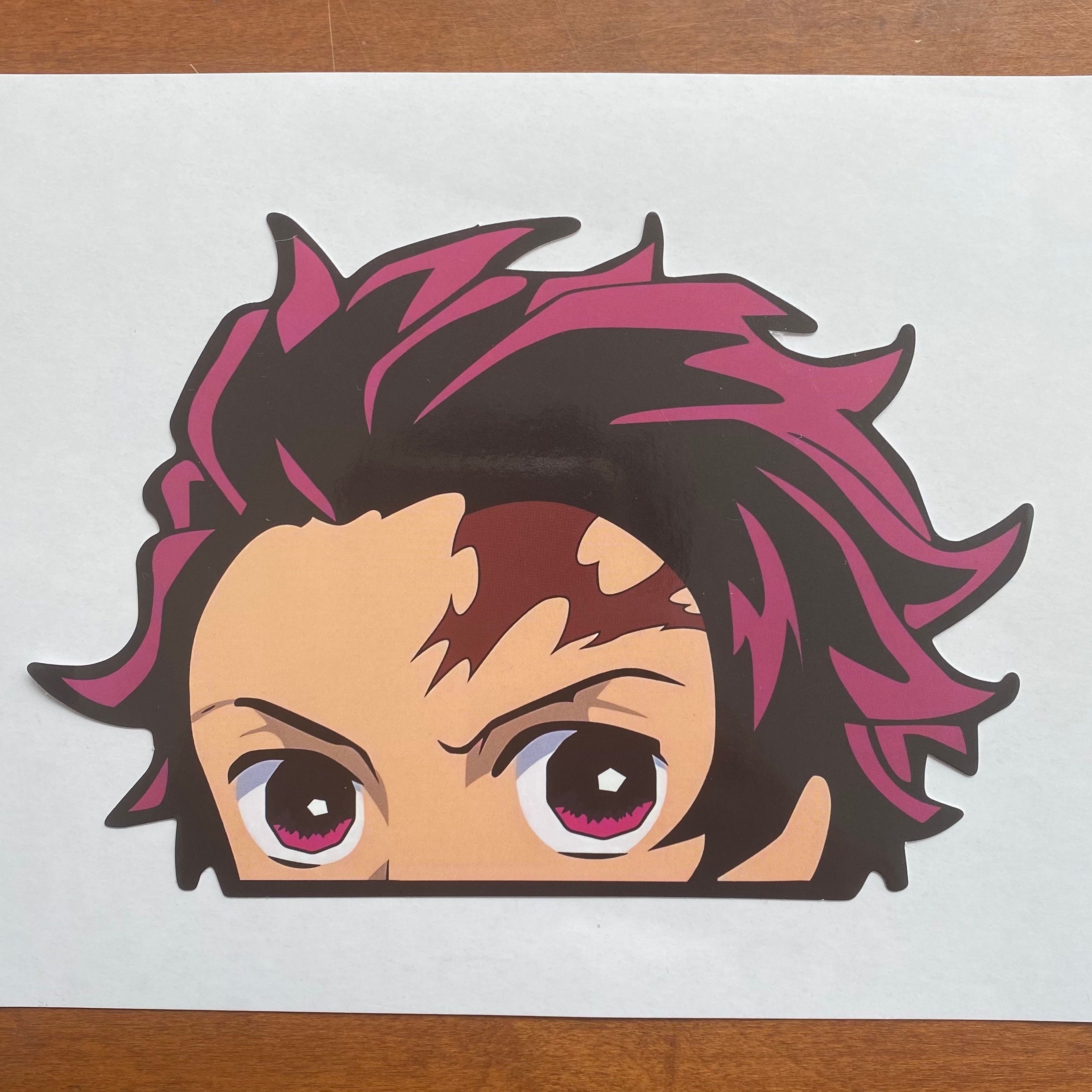 Anime Peeker Stickers #2 | Peek | Laptop Stickers | Cars Vinyl Stickers ...