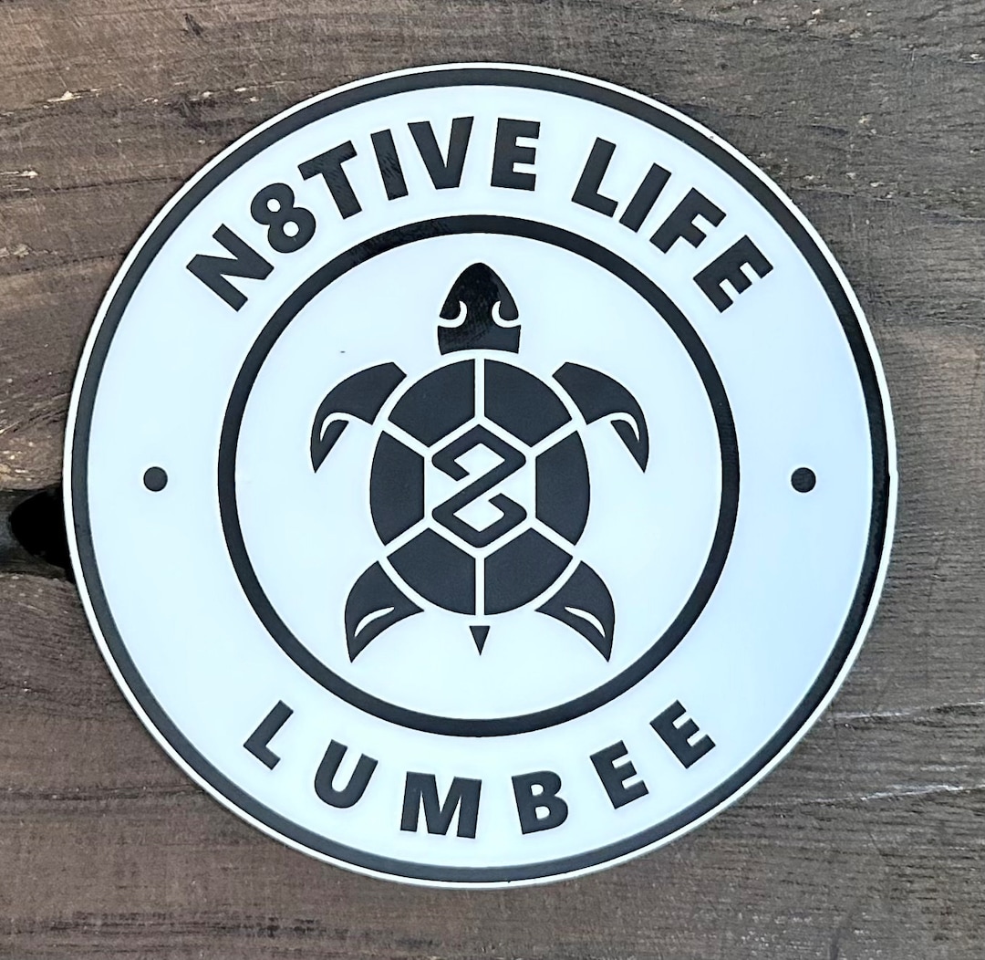 Lumbee Pride Sea Turtle Logo Decal, 4" - Etsy