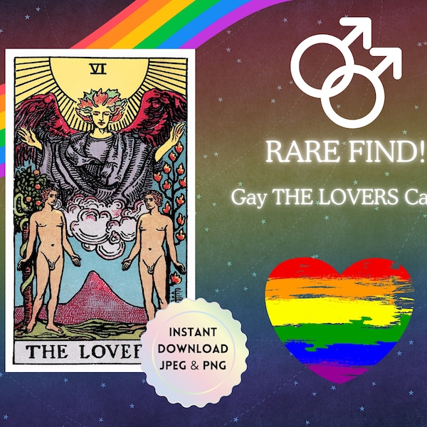 The Gay Male Tarot Deck - Etsy