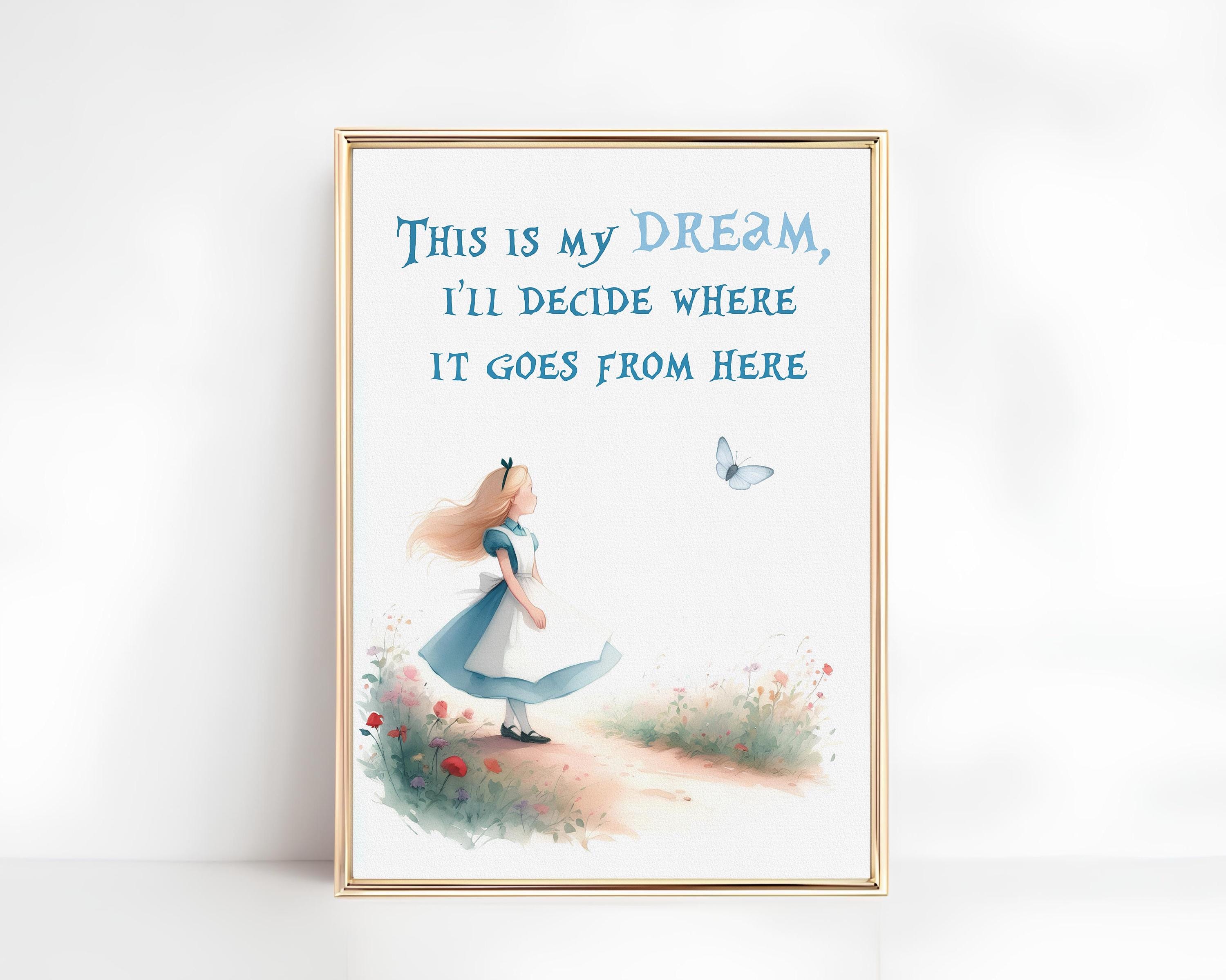 Alice In Wonderland Dream Quotes Sylvia Sidney Quote: “It Was A