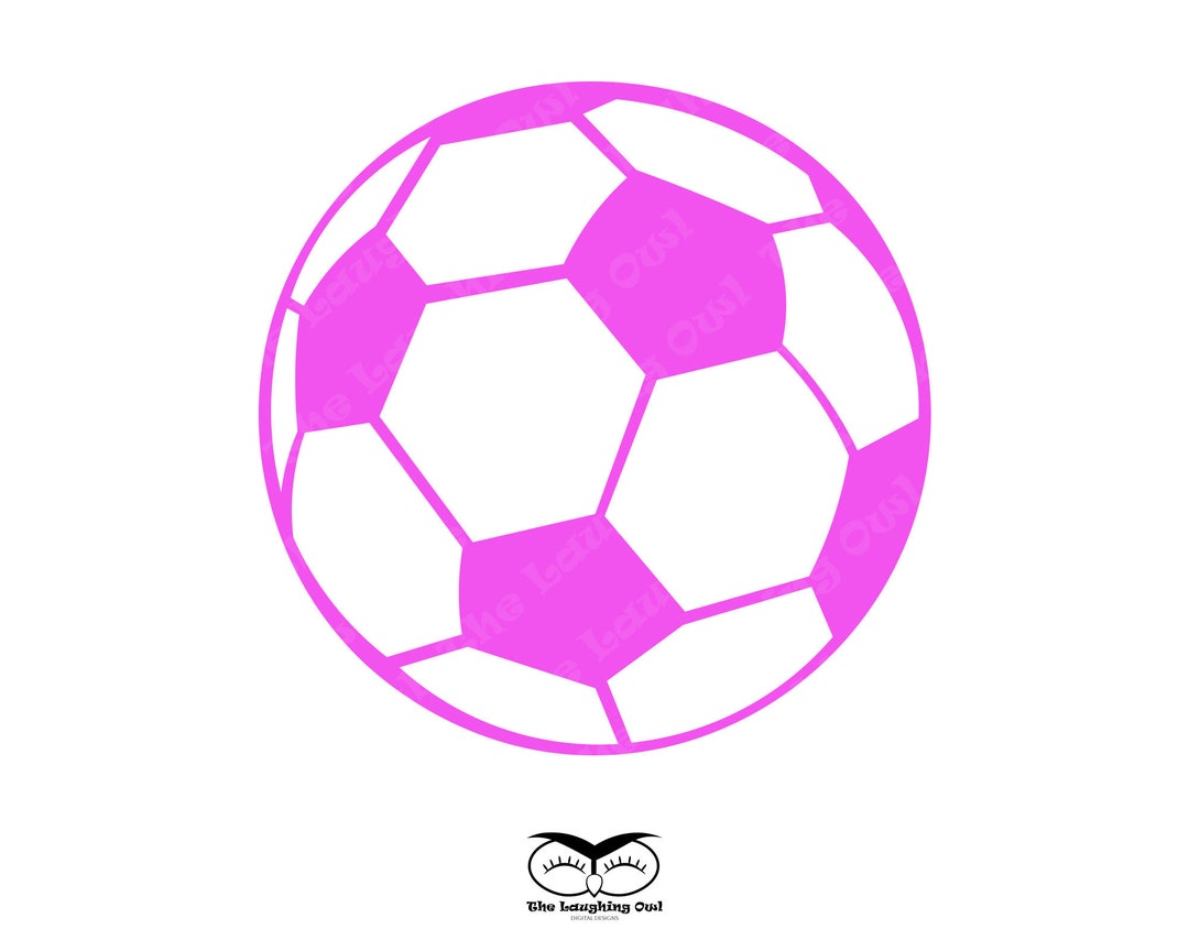 Pink Soccer Ball Graphic Design, Digital Download svg, Png, Jpg, Dfx ...