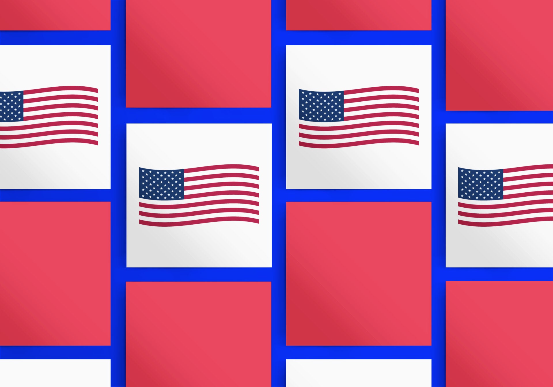 Wavy American Flag Graphic Design, Digital Download svg, Dxf, Png, Jpg ...