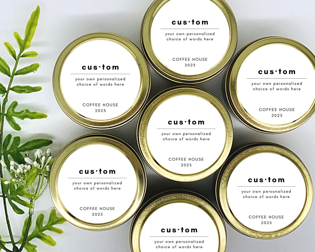 Custom Definition Soy Candle Favors: Employee Appreciation Gift Set of ...