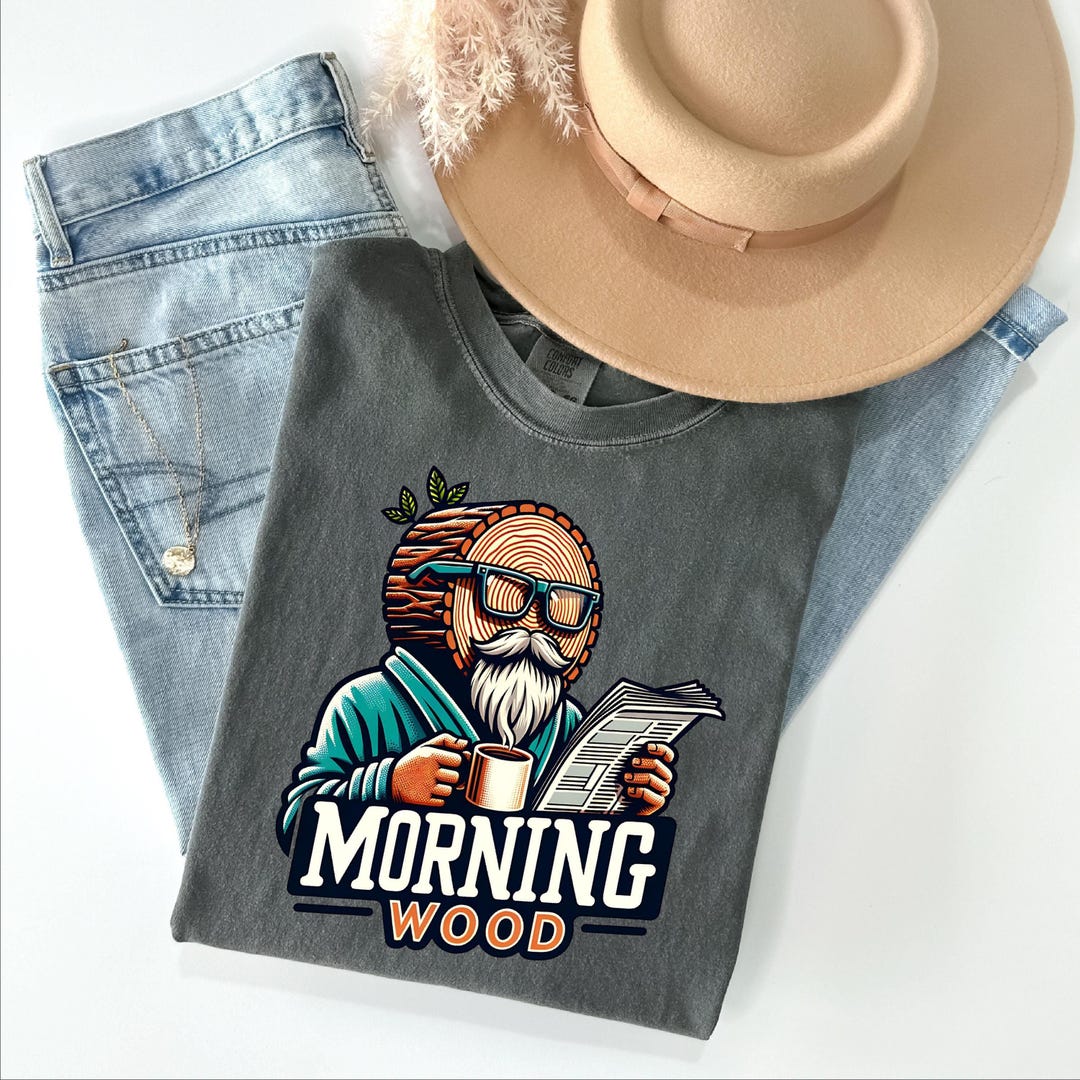 Morning Wood Campground Shirt, Camping Shirts, Funny Shirts, Offensive ...
