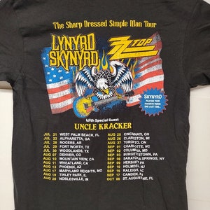 Lynyrd Skynyrd ZZ Top the Sharp Dressed Simple Man Tour 2023 - Etsy