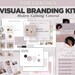 Visual Branding Kit for Coaches | Modern Calming, Centered | Business ...