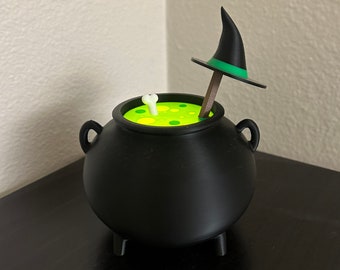 Spooky Ghost Decoration With Flickering LED Tealight Candle Cute ...