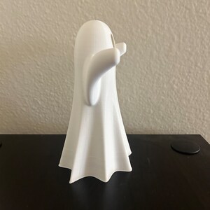 Spooky Ghost Decoration With Flickering LED Tealight Candle | Cute ...