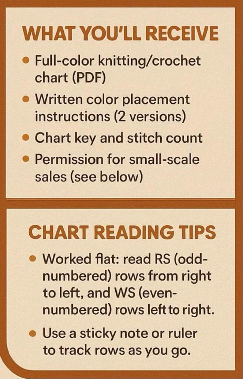 Ladybug Knitting Chart PDF – Intarsia or Tapestry Crochet Pattern ...