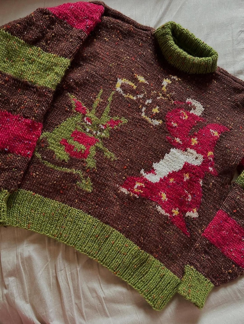 The Wizard Sweater Knitting Pattern - Etsy