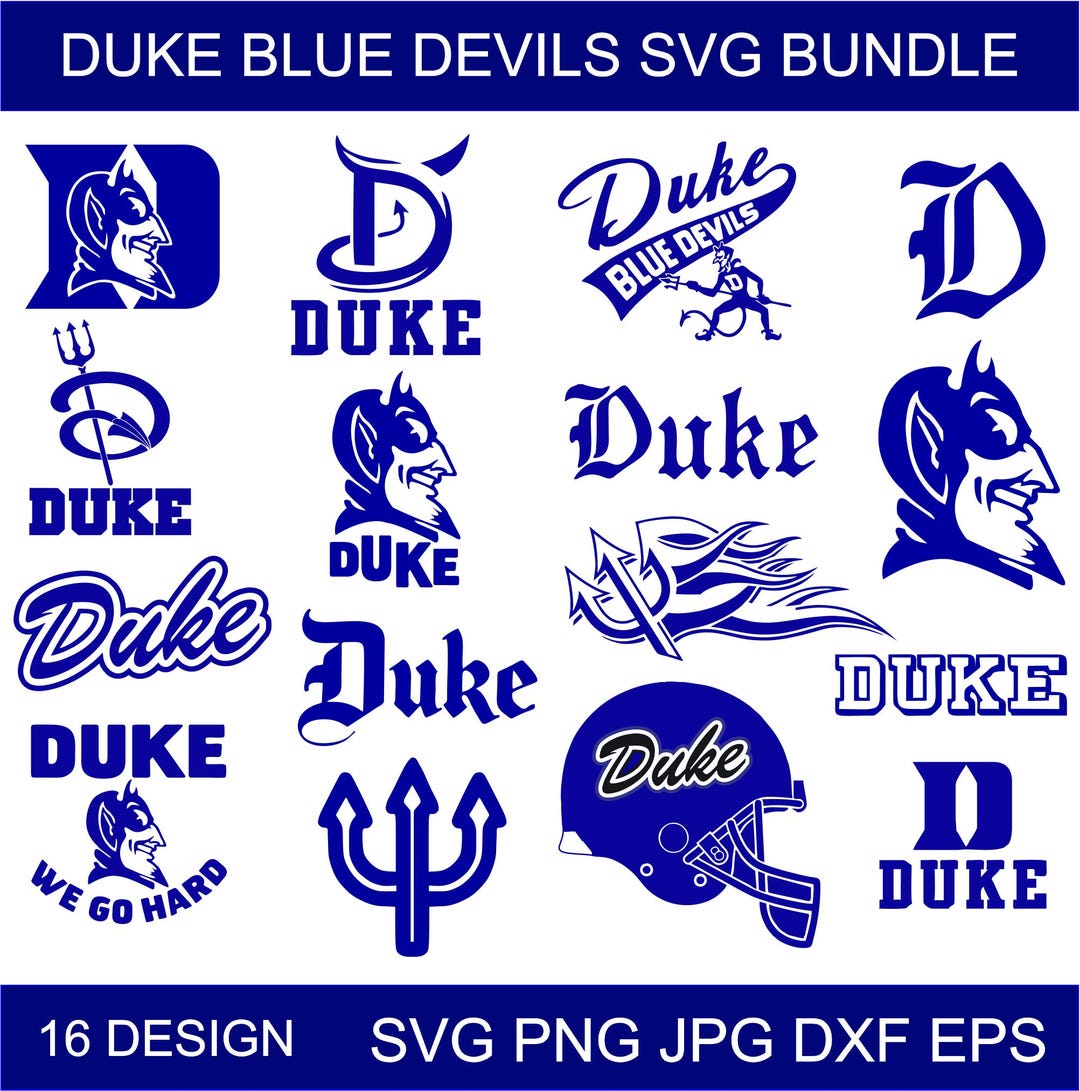 Duke Blue Devils Svg Png Designs, Duke Blue Devils Svg Png, Svg for ...