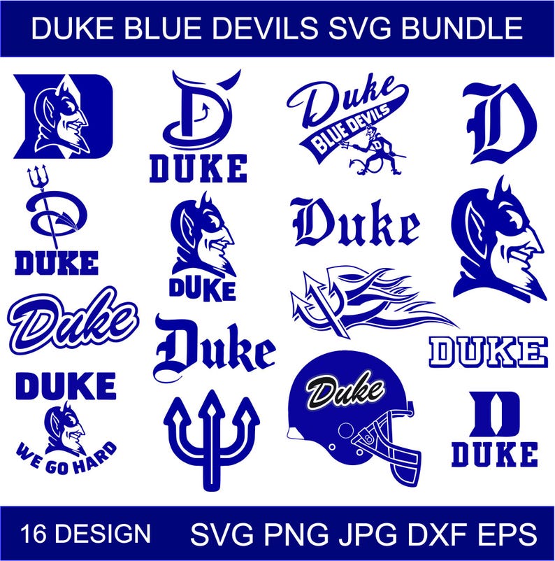 Duke Blue Devils Svg Png Designs, Duke Blue Devils Svg Png, Svg for ...