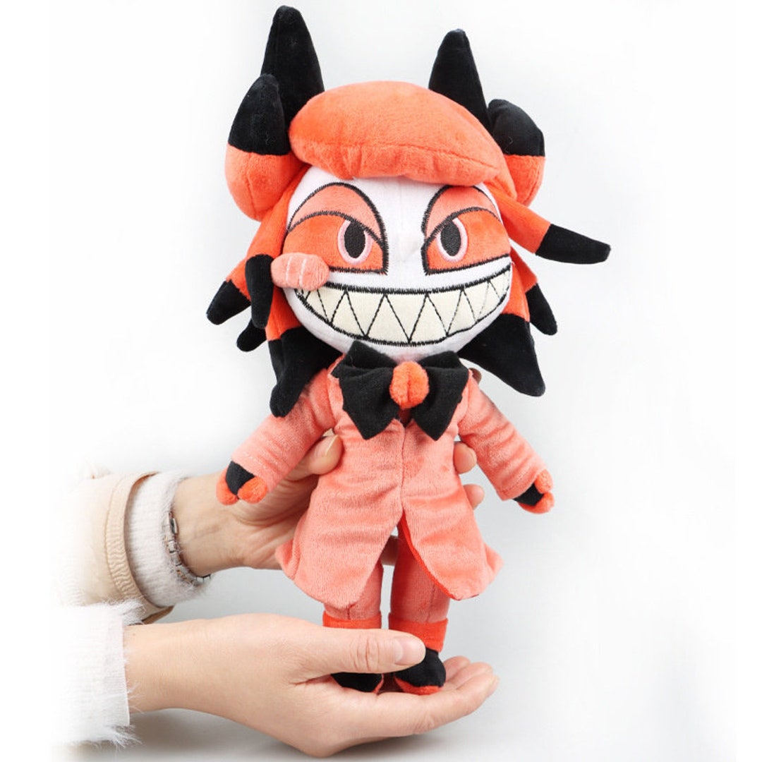 Alastor Plush Doll Hazbin Hotel Plush Stuffed Animals Animal - Etsy