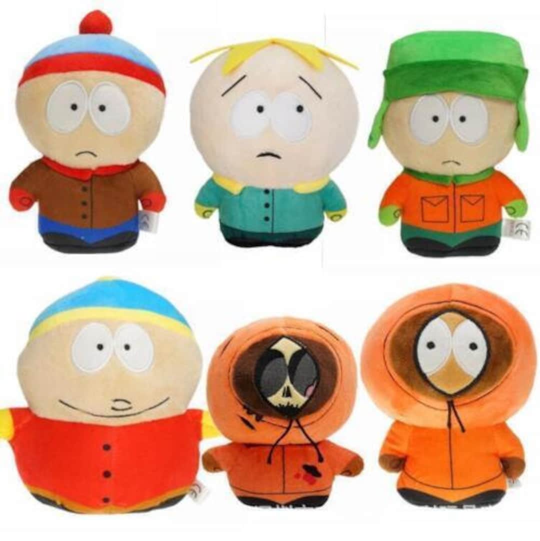 South Park Plush Eric Cartman Plush Kenny Plush Kyle Plushy - Etsy