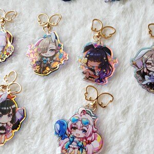 Blue Archive Asuna Karin Neru Akane Hibiki Keychains - Etsy