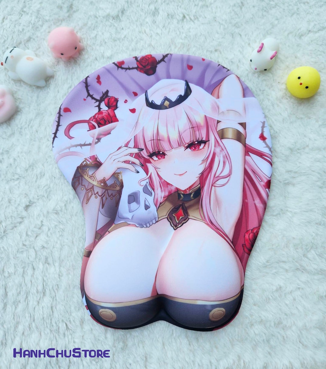 Hololive Myth Holomyth Mori Calliope 3D Oppai Mousepad - Etsy