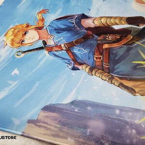 Legend of Zelda , Breath of the Wild, BOTW Mousepad Desk Mat, Table Mat ...