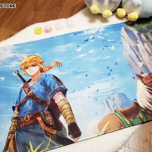 Legend of Zelda , Breath of the Wild, BOTW Mousepad Desk Mat, Table Mat ...