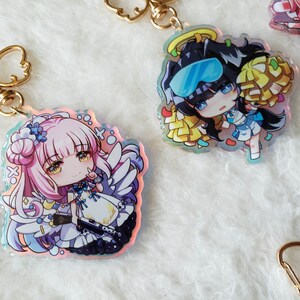 Blue Archive Asuna Karin Neru Akane Hibiki Keychains - Etsy
