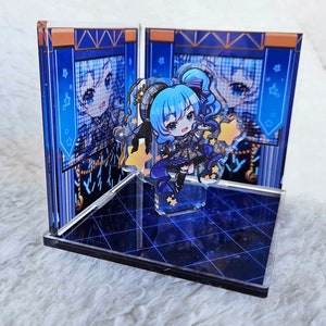 Hololive Vtuber Suisei Ceres Fauna Ironmouse Panty and Stocking Acrylic ...