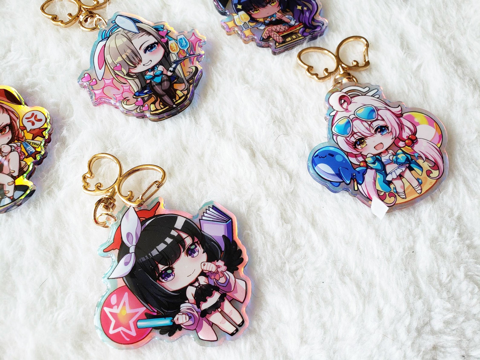 Blue Archive Asuna Karin Neru Akane Hibiki Keychains - Etsy