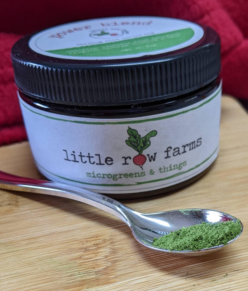 Power Blend Microgreens Powder | 30g | Dehydrated Superfood | Kale ...