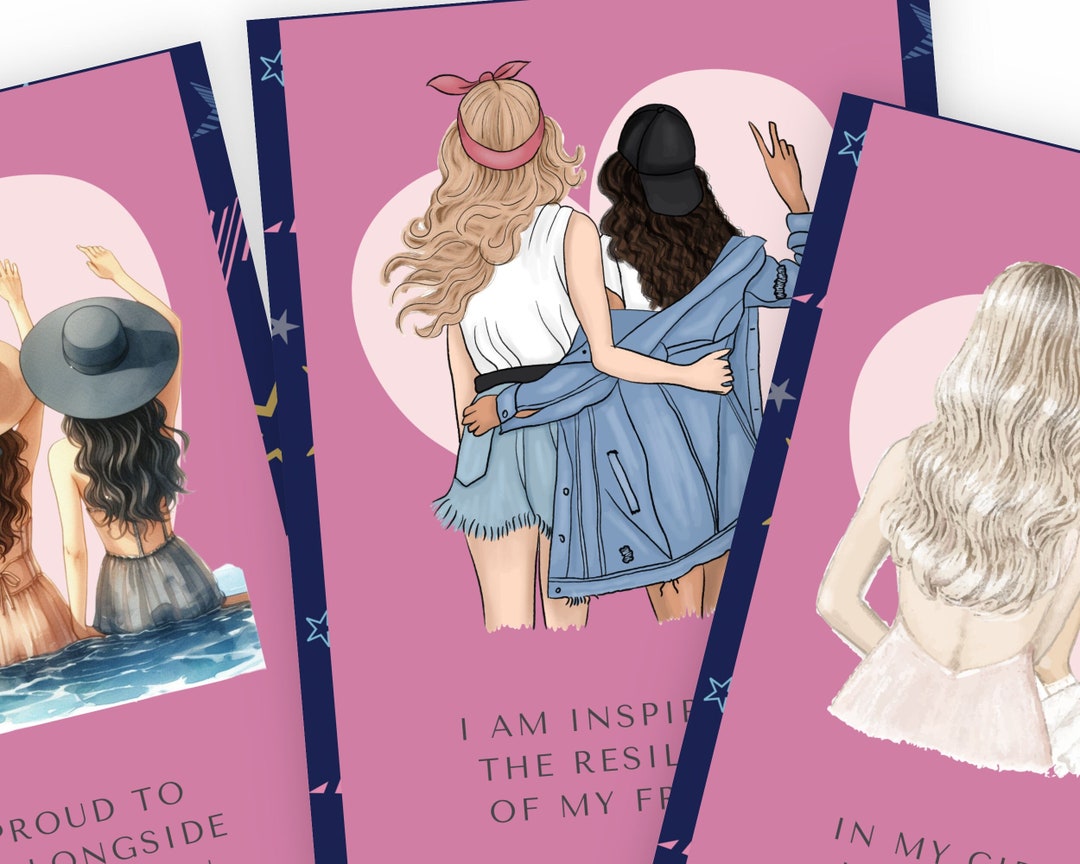 30 Friendship Affirmation Cards | Daily Reminder Printables ...