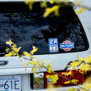 Seating Capacity Sticker | JDM Car Sticker | Vinyl Decal - Etsy