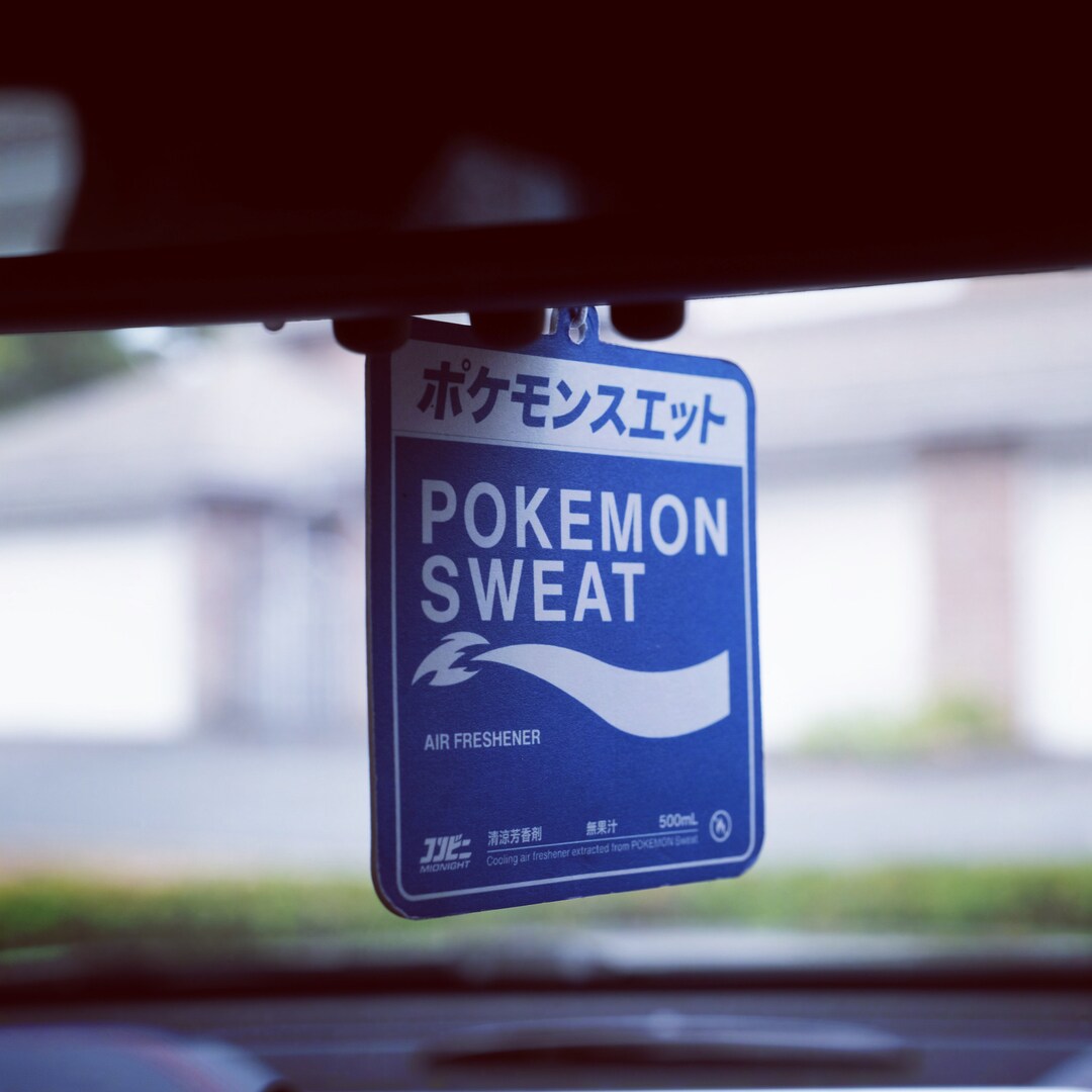Pokemon Sweat Air Freshener JDM Car Air Freshener - Etsy
