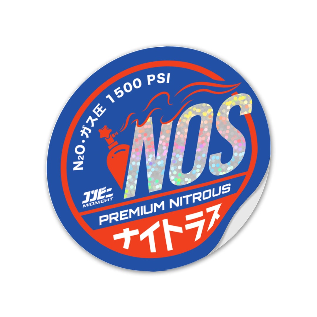 Nitrous Sticker JDM Car Sticker Vinyl Decal - Etsy