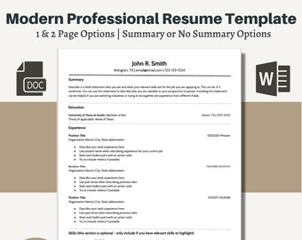 Two Page Summary - Etsy