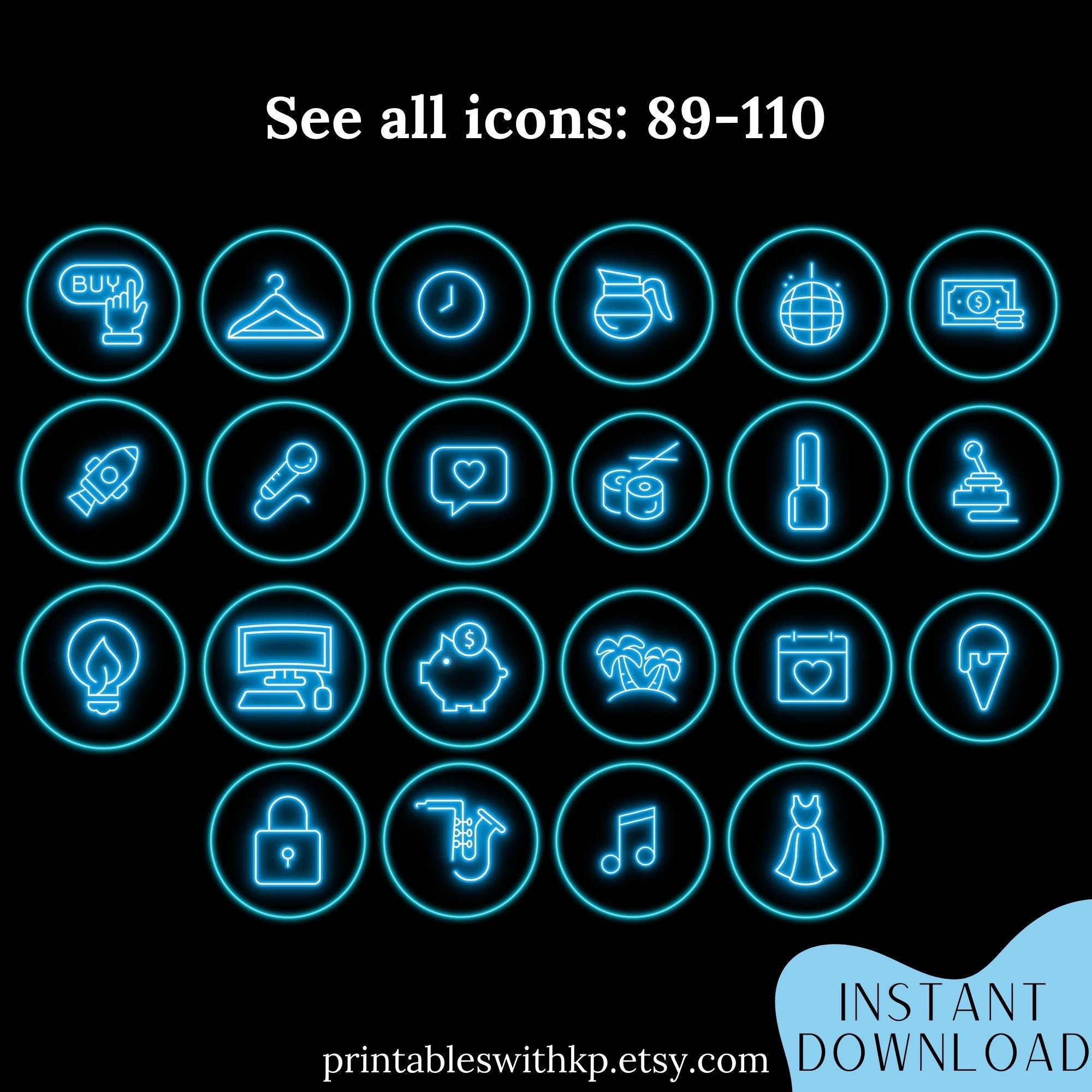 Instagram Highlight Covers Blue | Ig Highlight Covers | Instagram Story ...