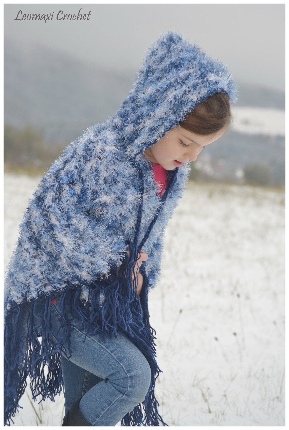 CROCHET INSTRUCTIONS 2 in 1 SANTA PONCHO and Crochet Ice Princess ...