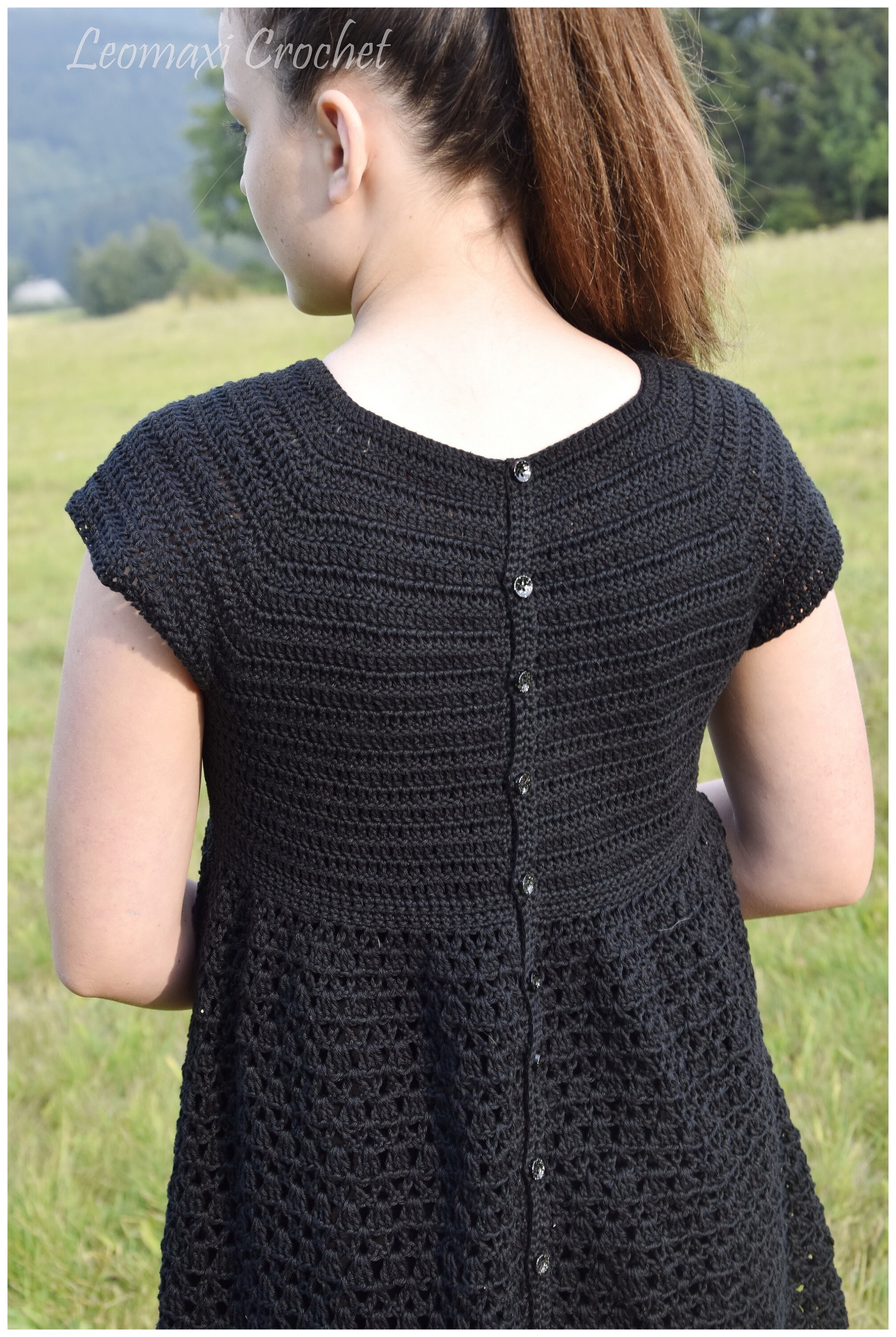 HÄKELANLEITUNG + SOLEA + Häkelkleid RVO, süßes Baby Kleid Sommerkleid A ...