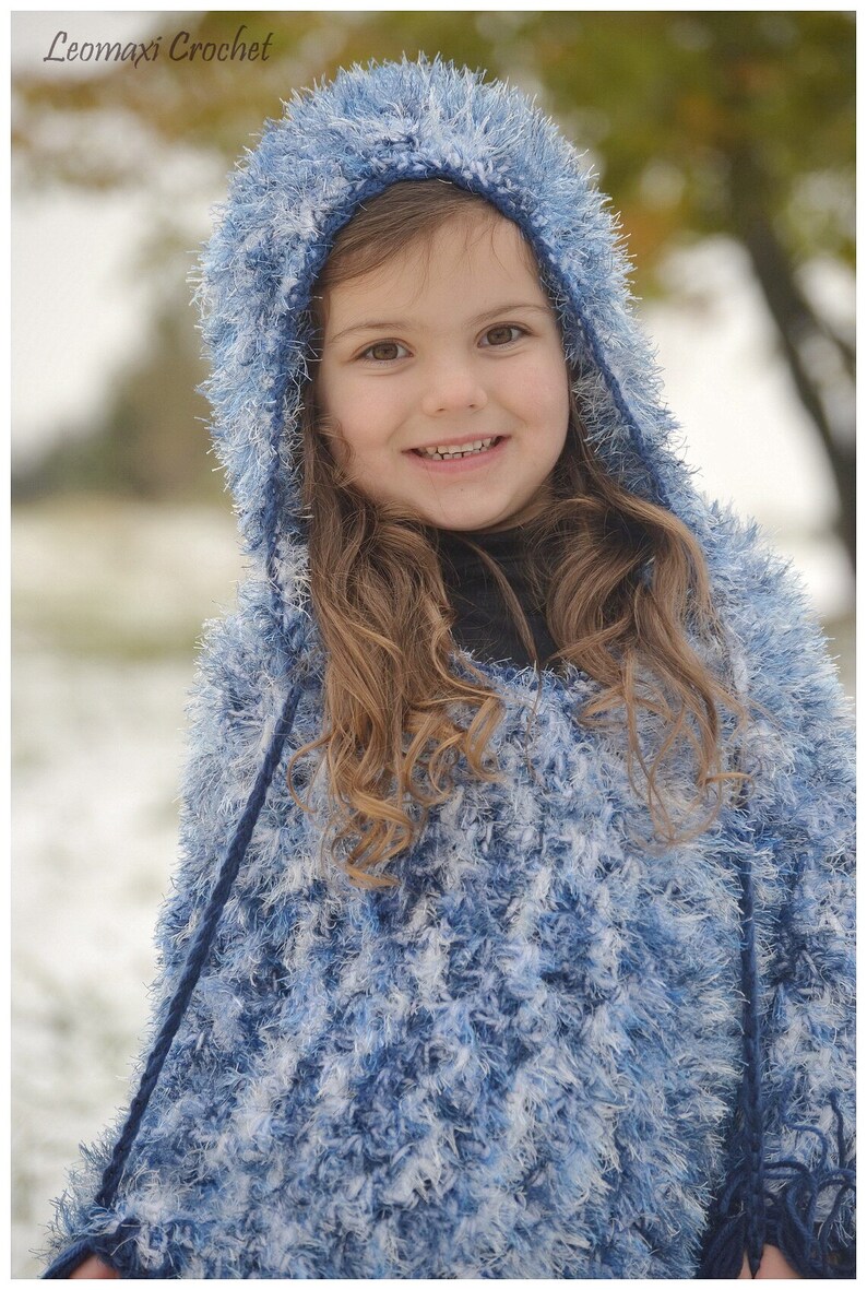 CROCHET INSTRUCTIONS 2 in 1 SANTA PONCHO and Crochet Ice Princess ...