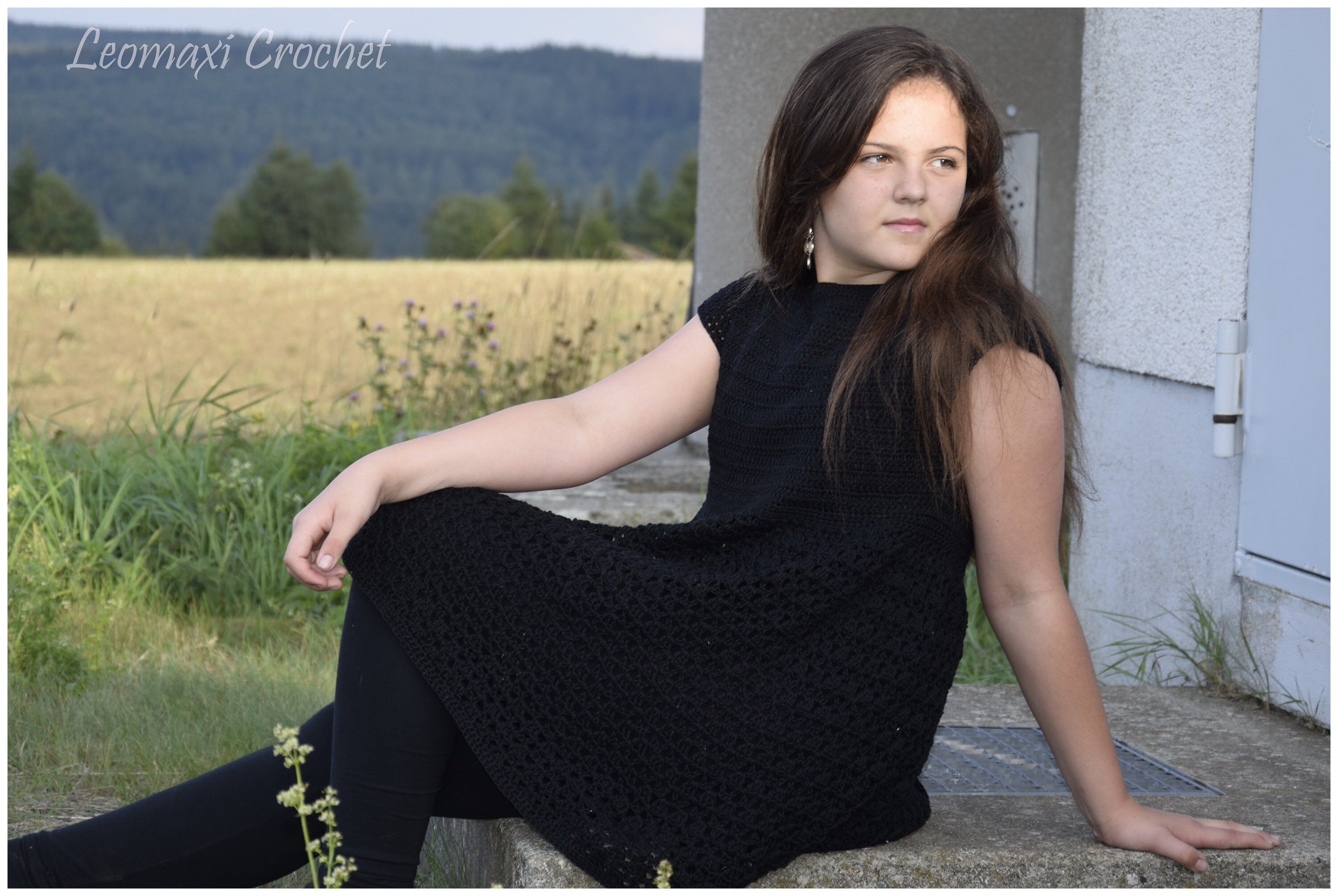 HÄKELANLEITUNG + SOLEA + Häkelkleid RVO, süßes Baby Kleid Sommerkleid A ...