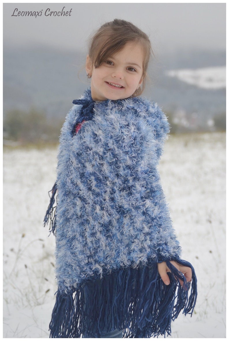 CROCHET INSTRUCTIONS 2 in 1 SANTA PONCHO and Crochet Ice Princess ...