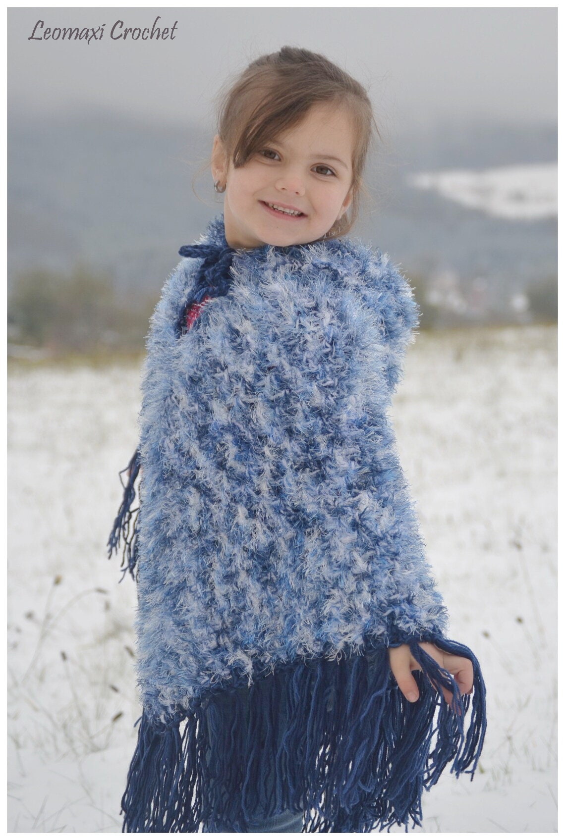HÄKELANLEITUNG 2 in 1 + SANTA PONCHO + und Eisprinzessin häkeln ...