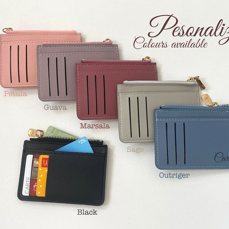 Custom Card Holder - Etsy