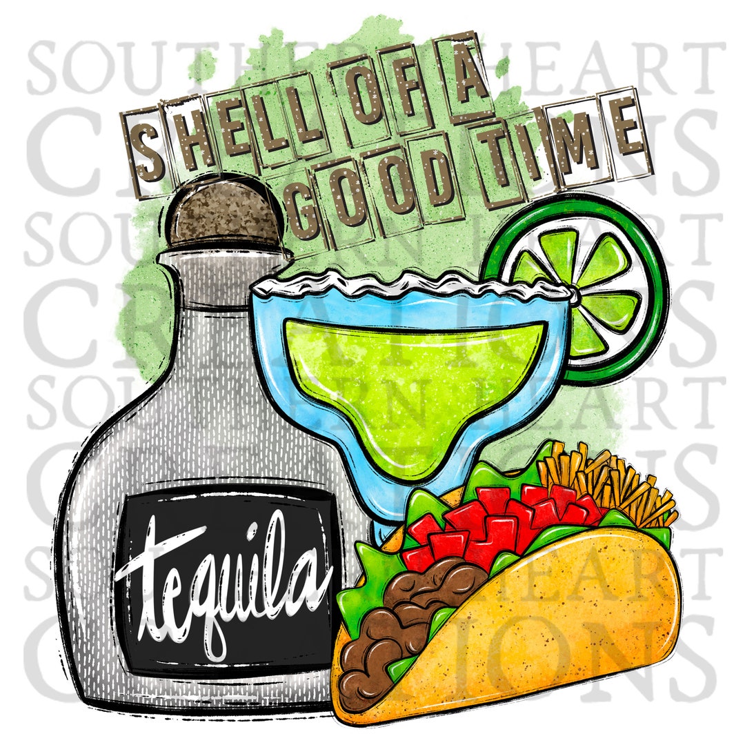 Shell of a Good Time PNG Digital File - Etsy