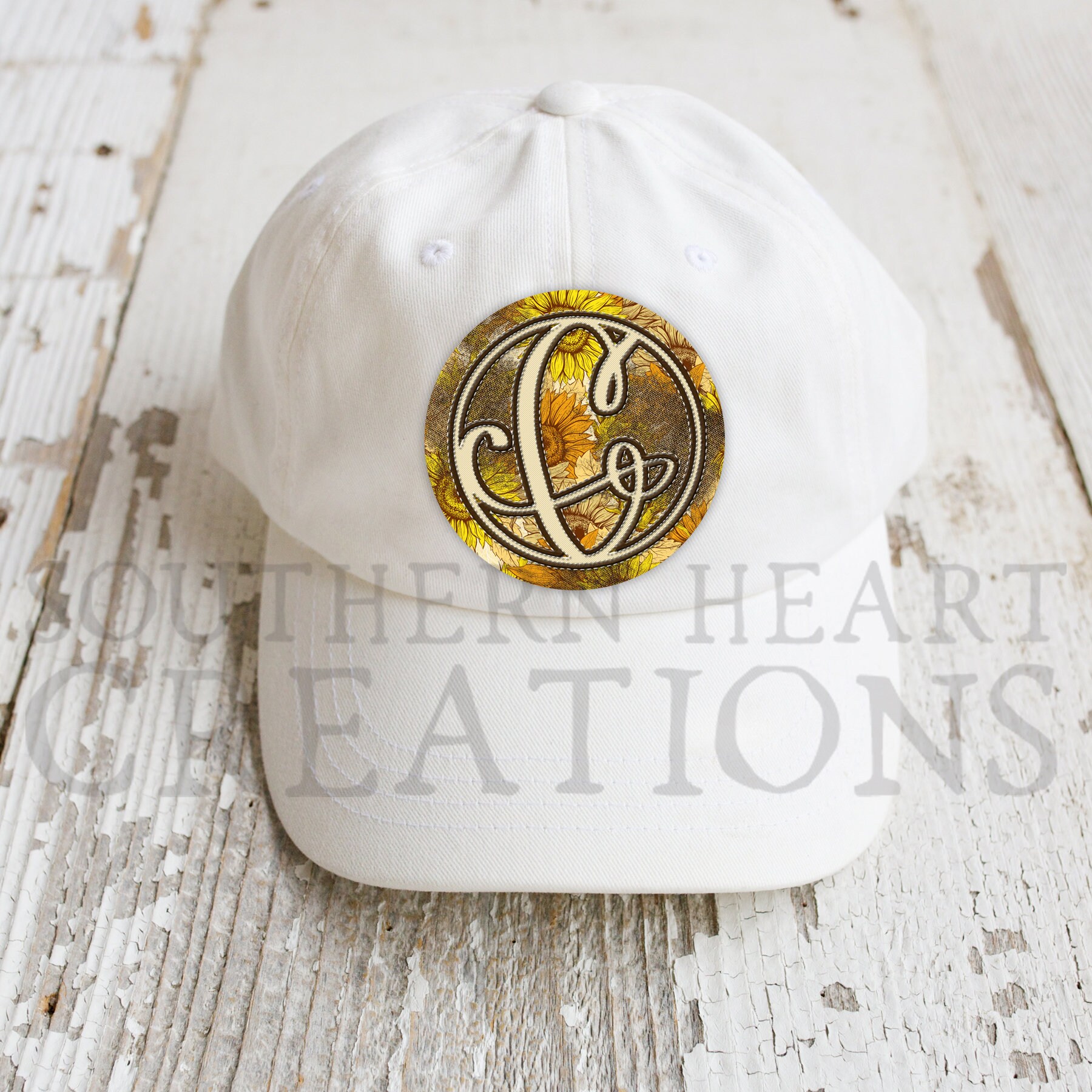 Faux Embroidery Monogram Alpha Circle Patch PNG Digital Download - Etsy