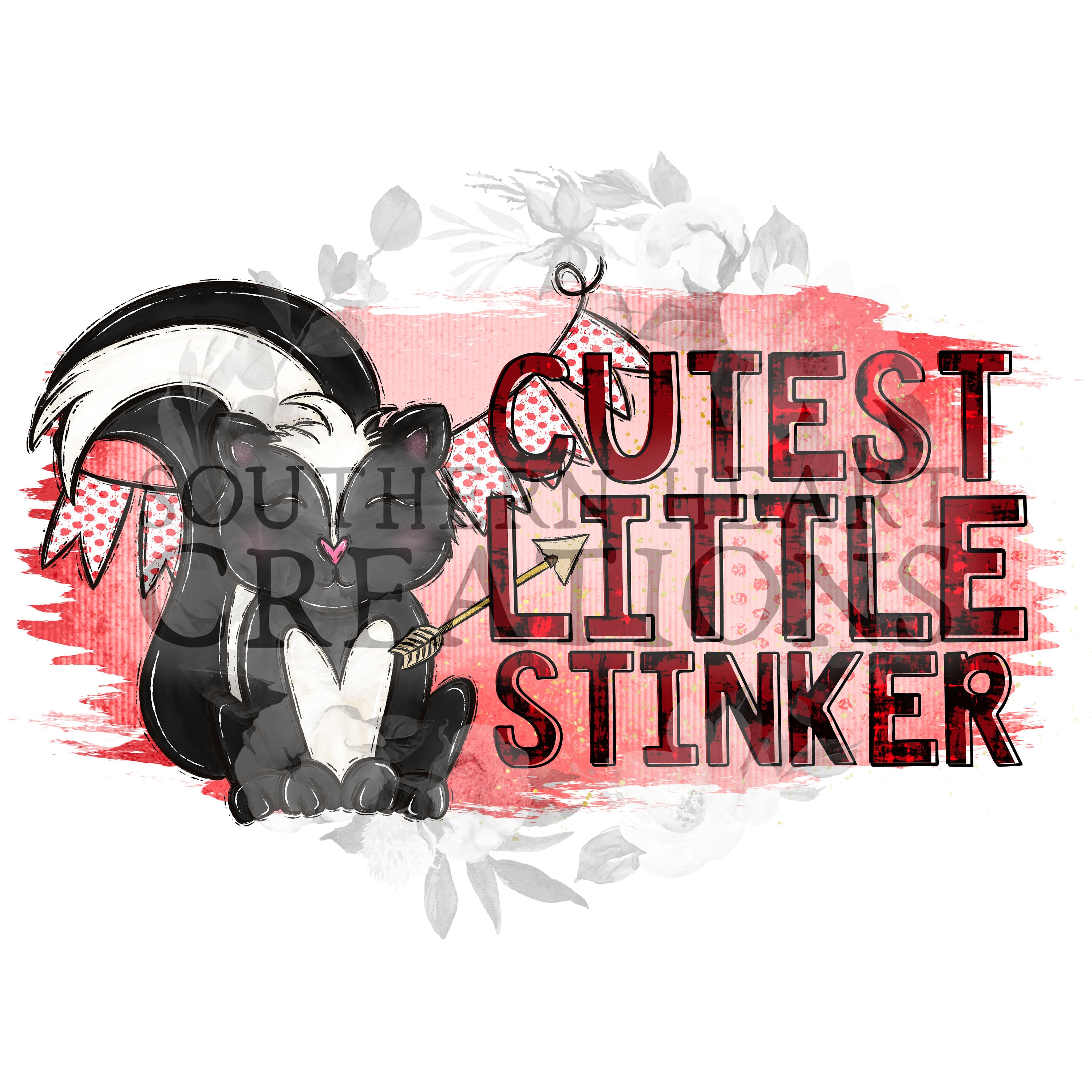 Cutest Little Stinker PNG Digital File - Etsy