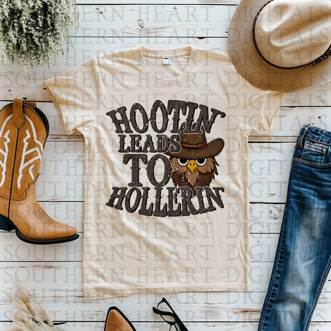 Hootin' Leads to Hollerin' Owl Kid PNG Digital File - Etsy