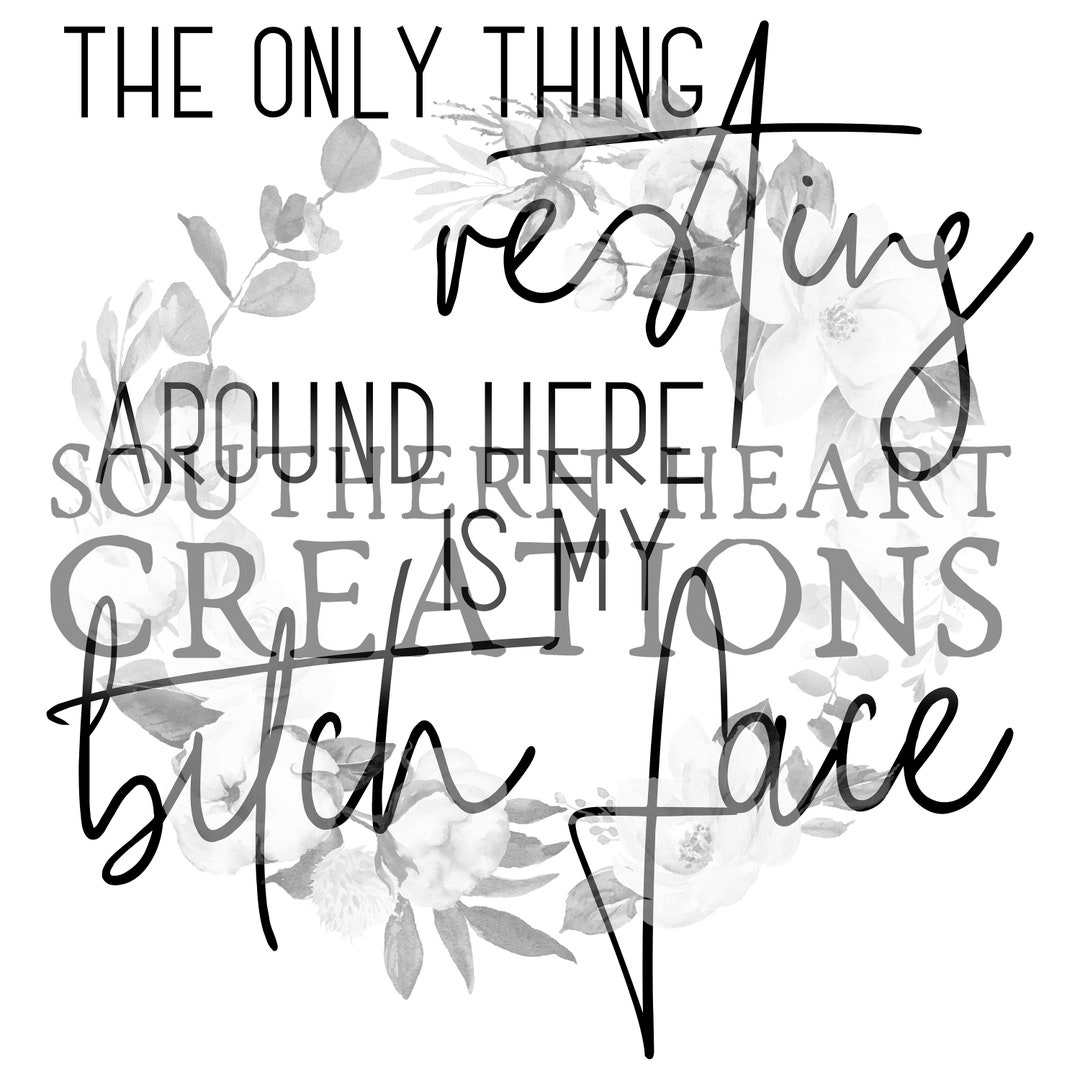 Resting B Face PNG Digital Download - Etsy